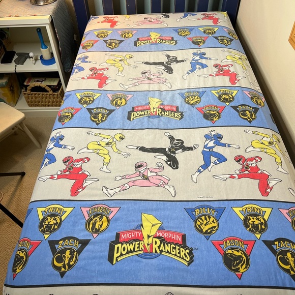 Power Ranger | Bedding | Rare Vintage 994 Mighty Morphin Power Rangers ...